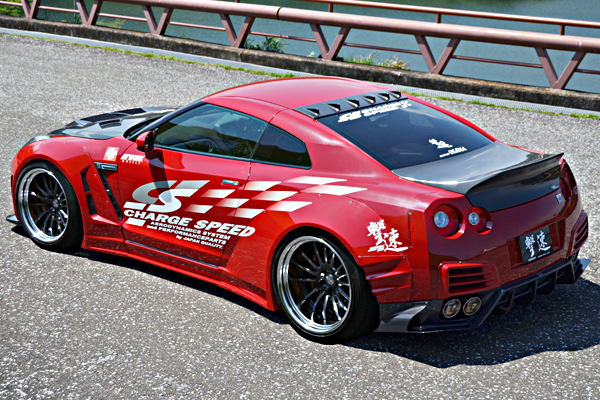 エアロパーツのCHARGESPEED-チャージスピードWIDE BODY KIT GT-R R35 2007-2016用エアロ激安、格安、最安 ...
