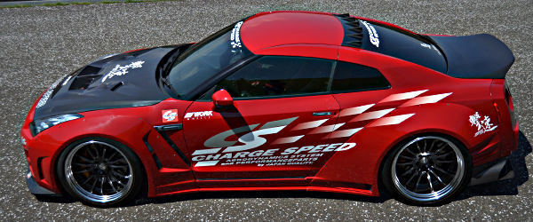 エアロパーツのCHARGESPEED-チャージスピードWIDE BODY KIT GT-R R35 2007-2016用エアロ激安、格安、最安 ...
